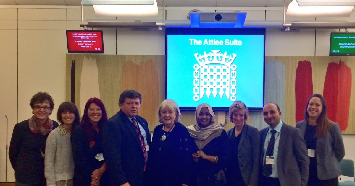 Somali autism work presented in Parliament - ARC West